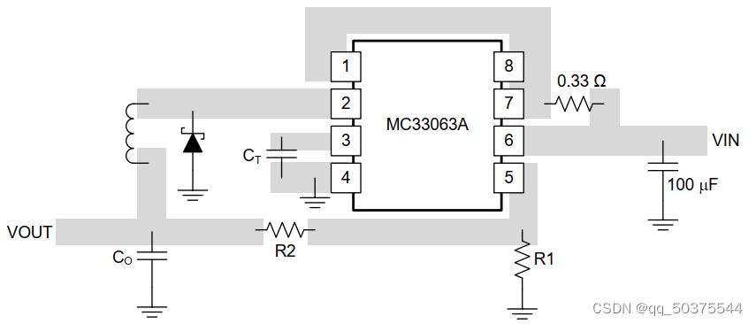 升降压反相输出电源芯片MC3x063A 1.5-A Peak Boost/Buck/Inverting Switching Regulators_6003a芯片电路图-CSDN博客