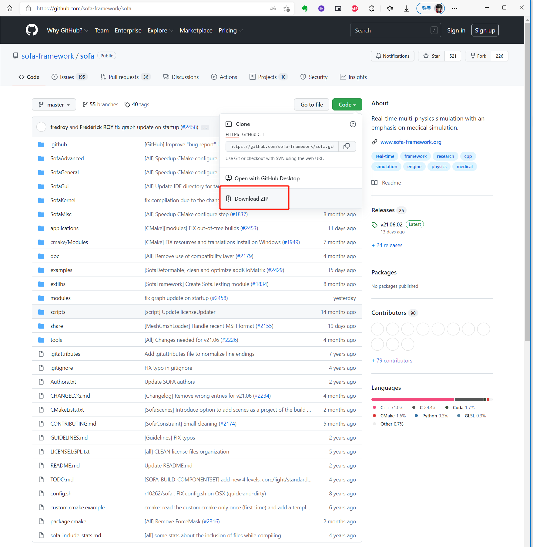 【SOFA】SOFA框架+Win10+VS2019 配置_sofa物理引擎-CSDN博客