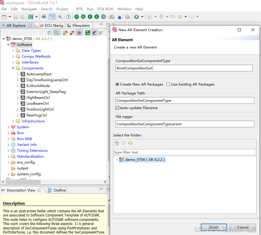 基于simulink模型导出的arxml文件在isolar中配置rte——外灯系统isolar与simulink Csdn博客