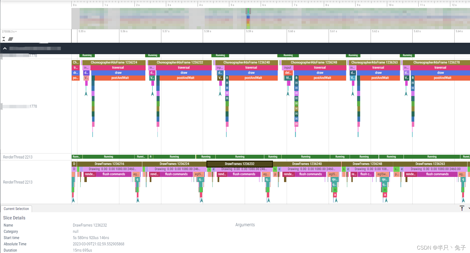 卡顿分析经典实战(RUNNING时间过长篇)_renderthread flush commands-CSDN博客