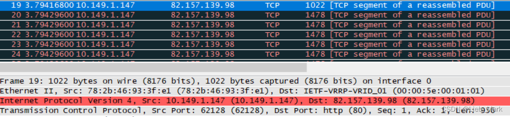 计算机网络实验1 捕获 TCP 数据包_捕获tcp数据包-CSDN博客