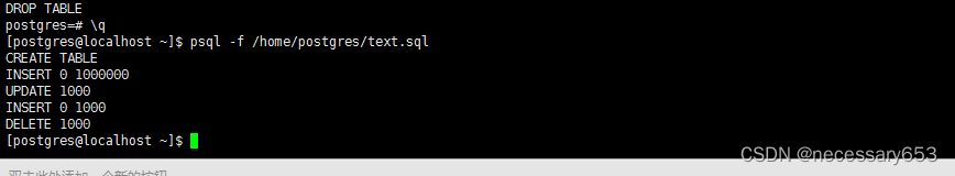 psql中常用元命令示例合集_psql -c-CSDN博客