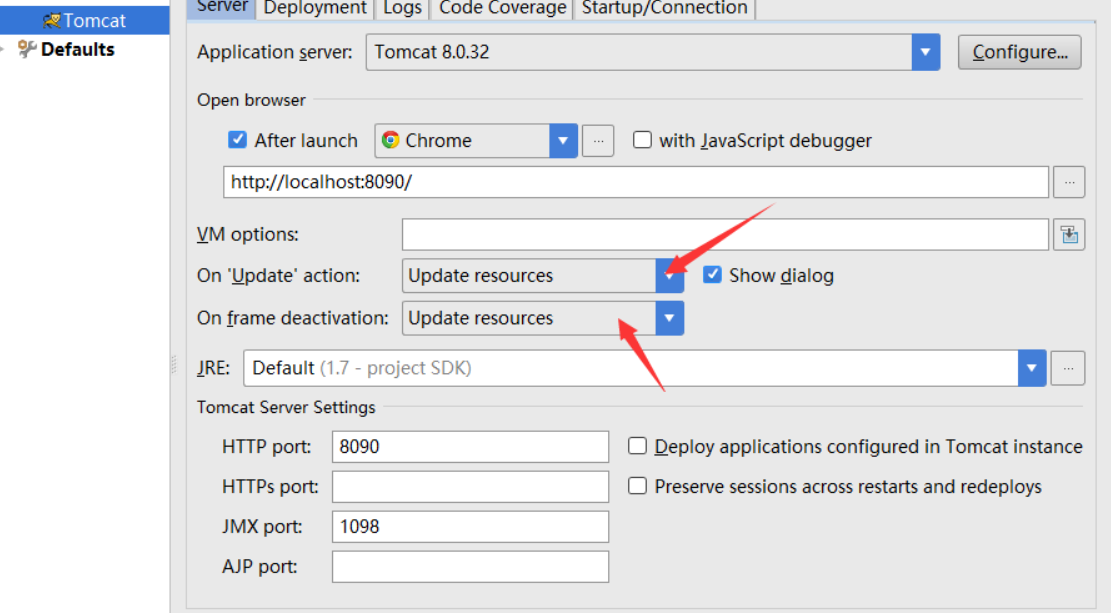 JavaWeb--在idea中配置Tomcat & Tomcat部署时war和war exploded区别_idea tomcat war exploded-CSDN博客