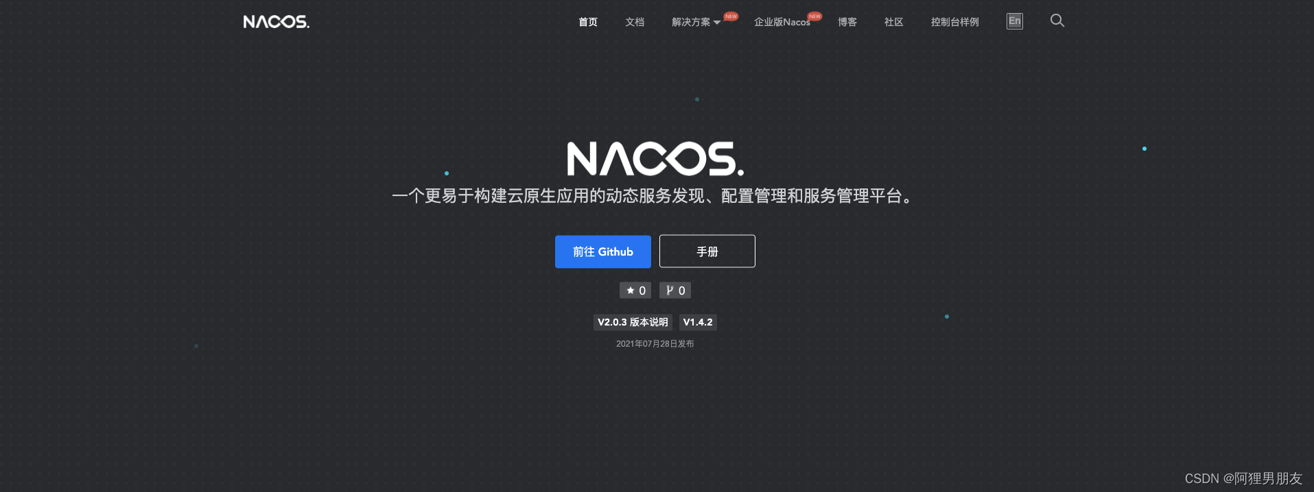 Nacos基础操作_nacos命令-CSDN博客