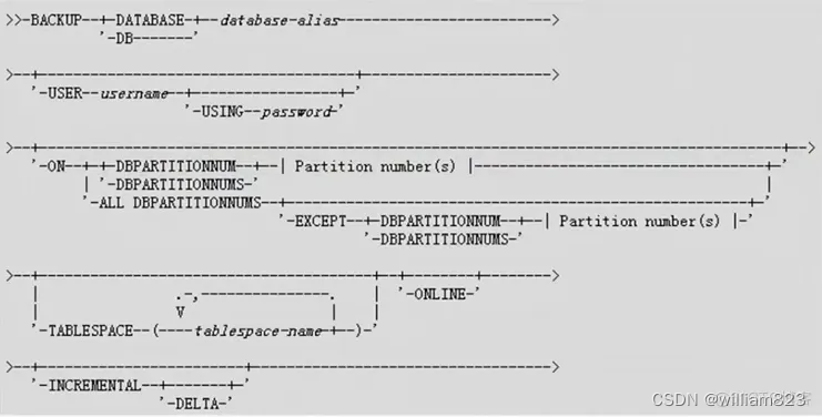 Db2 数据库备份与恢复参数详解db2数据库sql备份 Csdn博客 