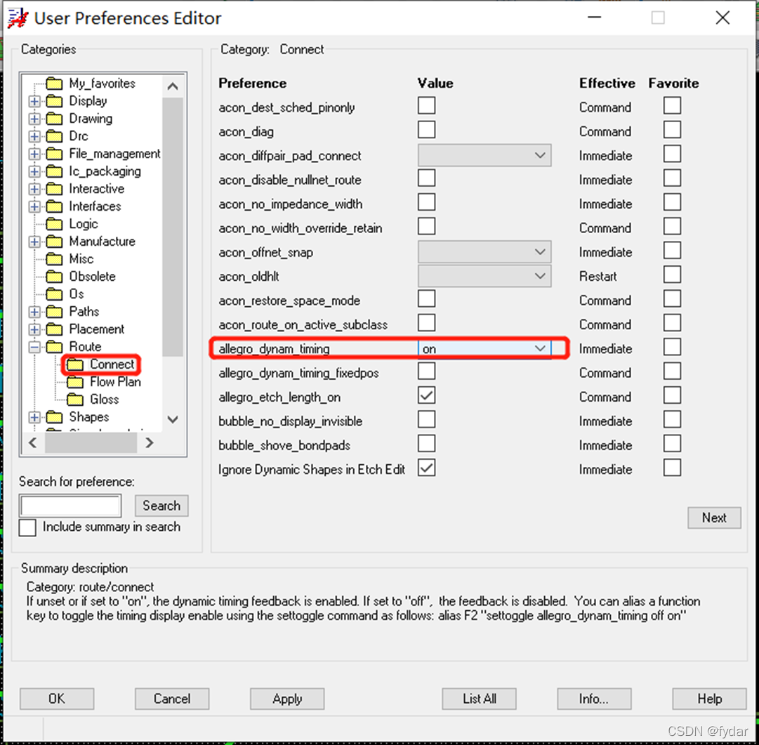 Allegro走等长线设置_total etch length-CSDN博客