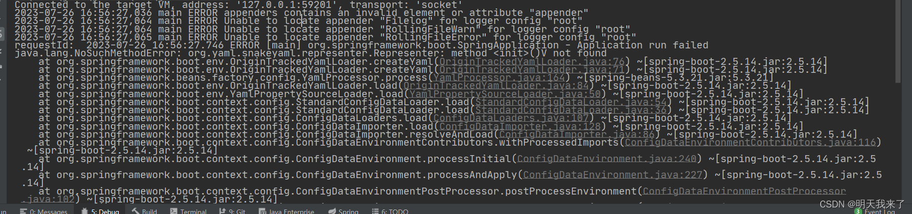 snakeyaml升级2.0版本遇见的坑，解决办法_snakeyaml升级2.0启动报错-CSDN博客
