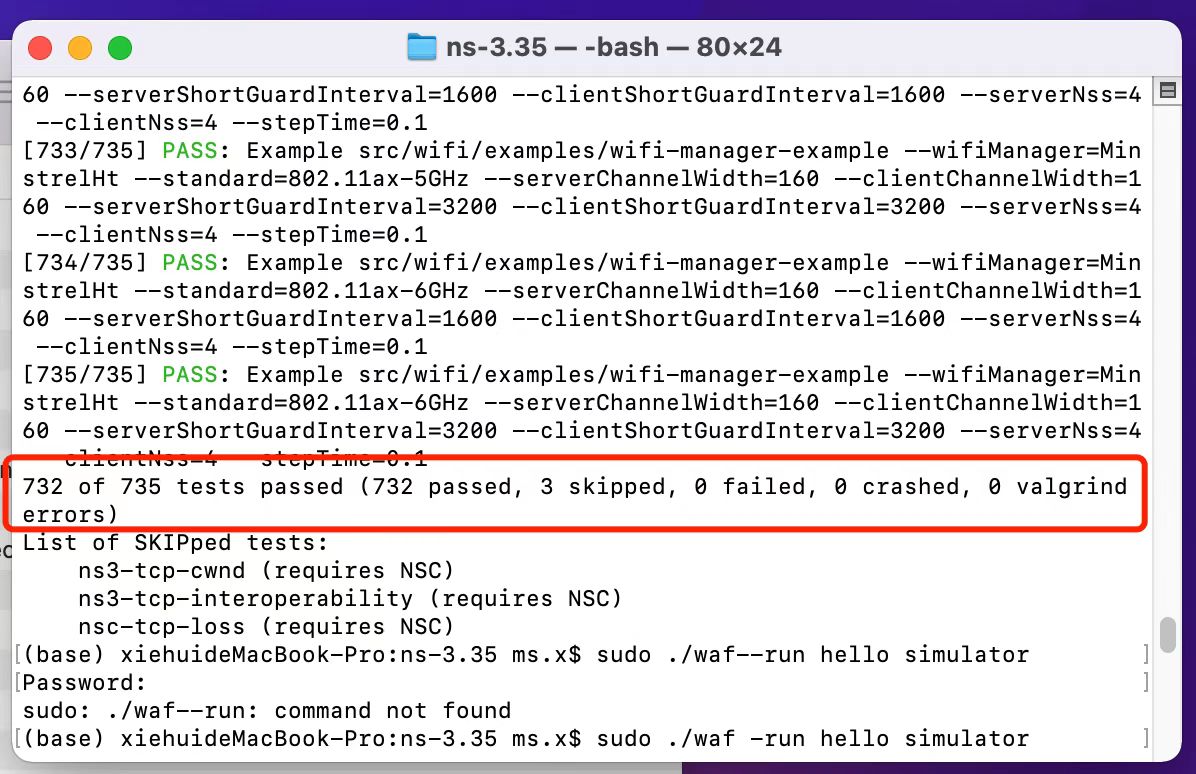 Mac安装NS3_ns3 macos安装-CSDN博客