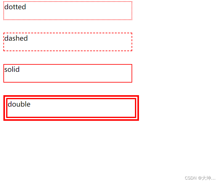 边框的小细节_声明"border:2px double red;"的含义是-CSDN博客