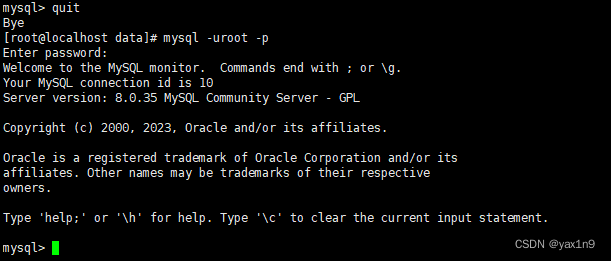 Linux系统centos7安装、配置、远程连接mysql8.0.35、开机自启动（究级无敌宇宙第一详细）_开机启动mysql-CSDN博客