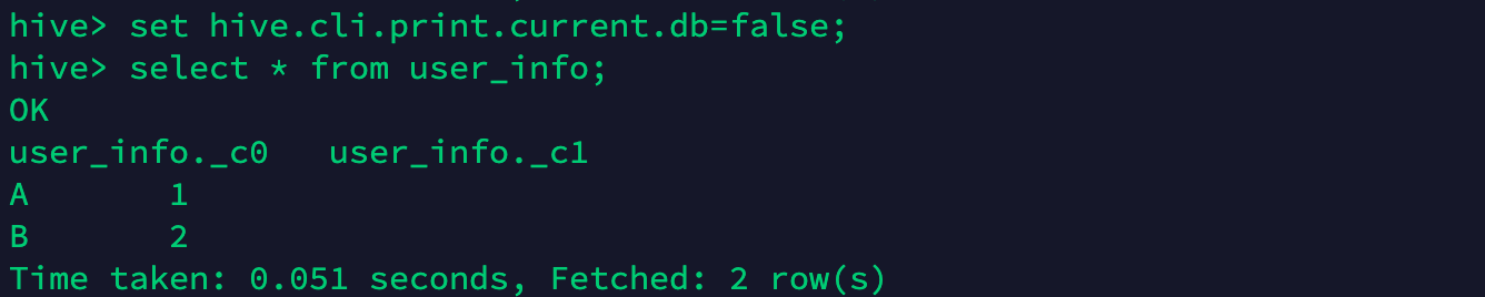 HIVE 打印表头配置_set hive.cli.print.header = true-CSDN博客