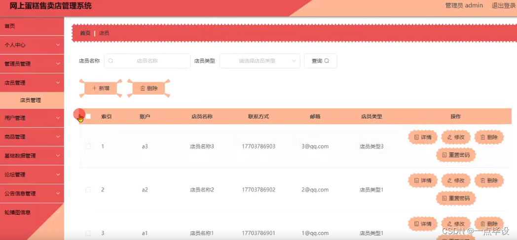 Java基于springbootvue网上蛋糕店系统设计与实现(附源码)springbootvue蛋糕管理系统java Csdn博客