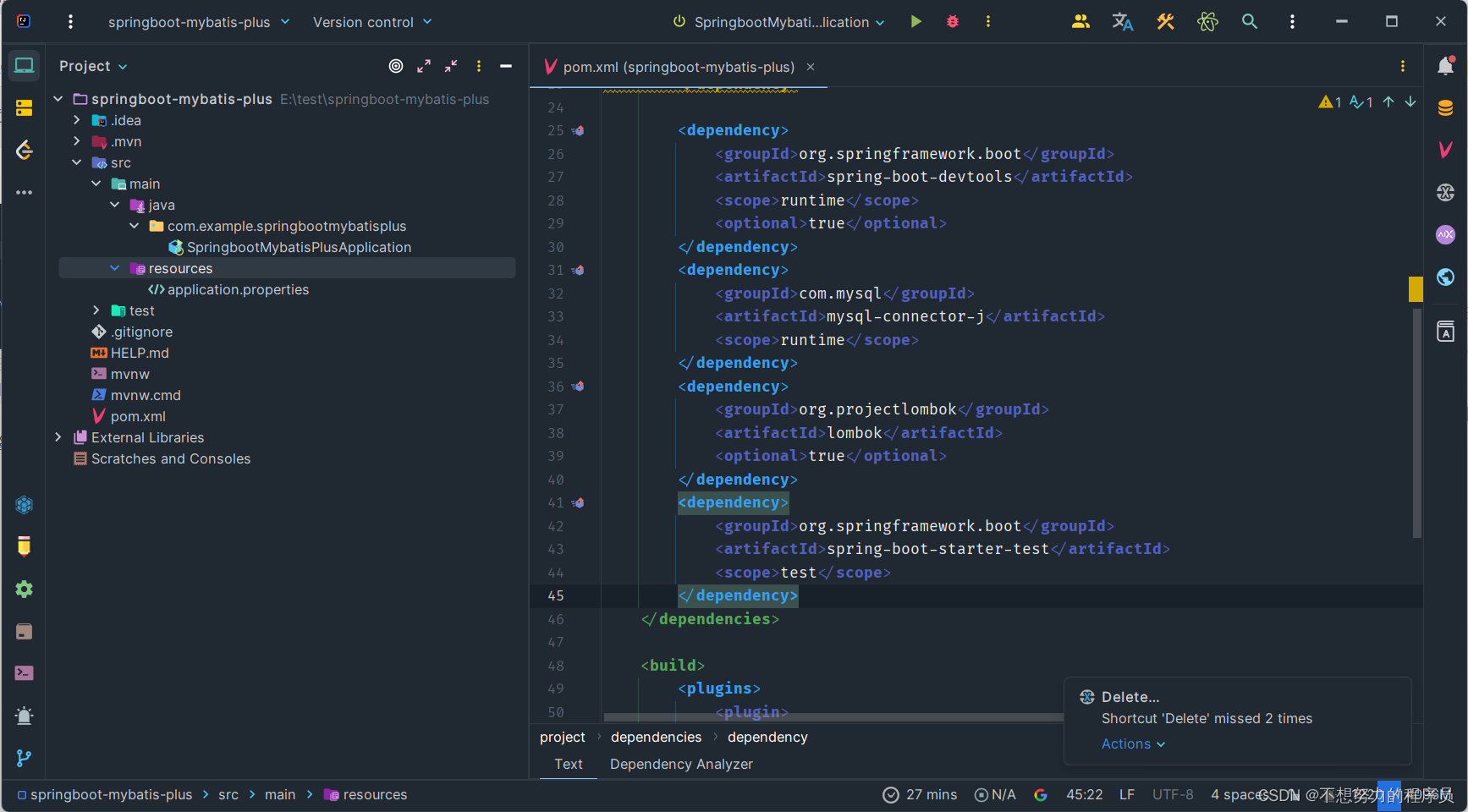 创建springboot项目并整合mybatis-plus（超详细版）_创建springboot mybaits-plus项目-CSDN博客
