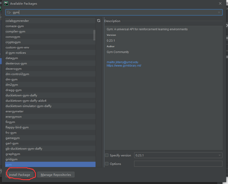 【强化学习探索01】Win10 下gym安装_gym.openai-CSDN博客