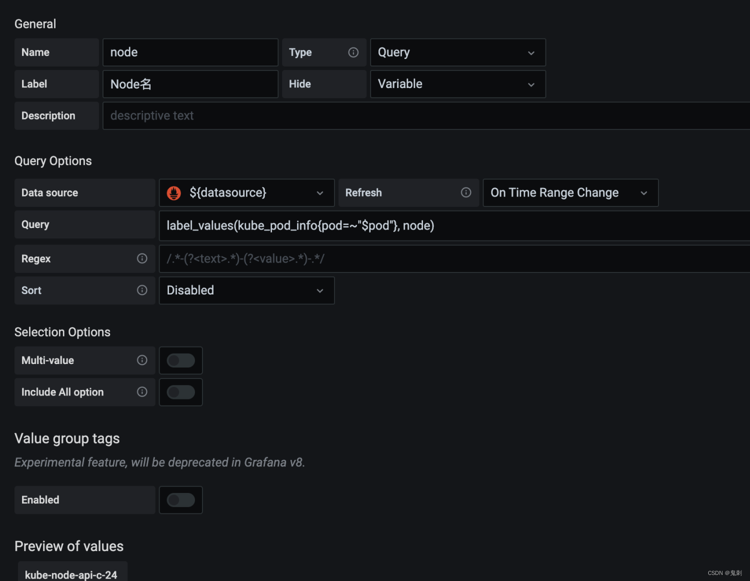 Grafana-配置prometheus k8s pod性能监控图_grafana监控pod资源层的模板-CSDN博客