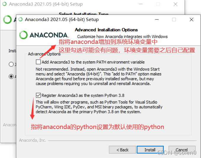 Anaconda配置(安装 环境配置 换镜像源 虚拟环境与包操作) Anaconda3 8清华镜像 Csdn博客