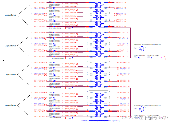 关键元器件选型设计指引--多端口RJ45及网络变压器_网络变压器与rj45连接-CSDN博客