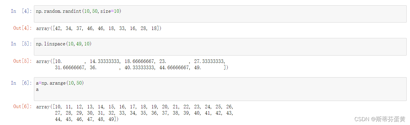 Python环境配置与数据处理 Python创建一个长度为10的一维全为0的ndarray对象 然后让第5个元素等于 Csdn博客