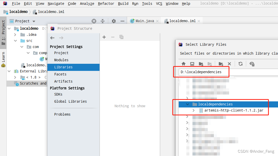 Idea Java项目 手动添加本地依赖_idea手动添加依赖包-CSDN博客