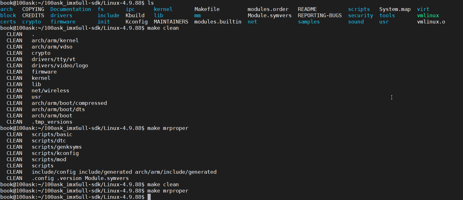 Linux内核编译 make clean与make mrproper的区别_make mrproper什么意思-CSDN博客
