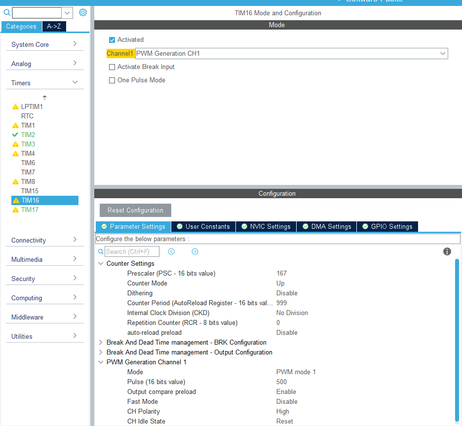 STM32G431之CubeMX配置两路ADC两路PWM输出与输入捕获_adc输入捕获-CSDN博客