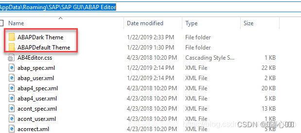 SAP GUI将ABAP编辑器设置为黑色主题_sap gui 主题-CSDN博客