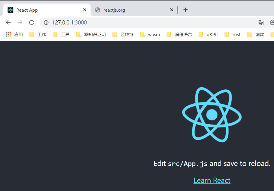 React快速开始二 使用脚手架create React App创建react应用 Csdn博客 