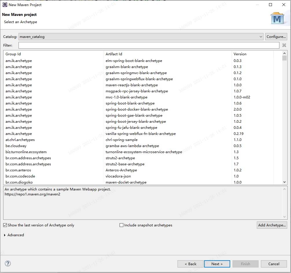 Eclipse：Maven项目的Archetype如何添加？_eclipse add archetype-CSDN博客