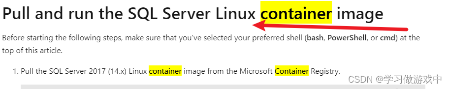 Docker安装sqlserver并连接docker安装sqlserver2012 Csdn博客