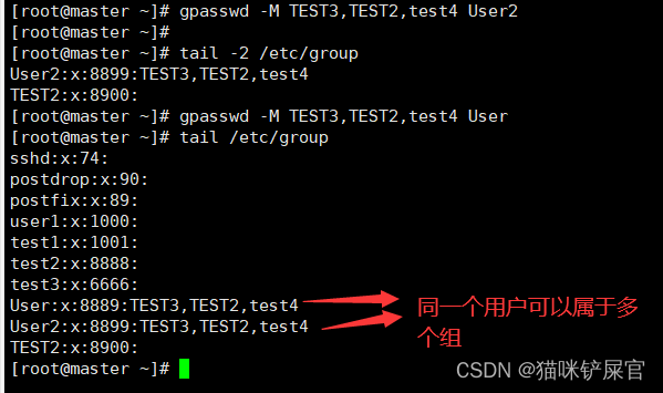 Linux基础 用户管理假设以用户test1登录linux系统请完成如下操作 1首先创建用户test2并给该用 Csdn博客