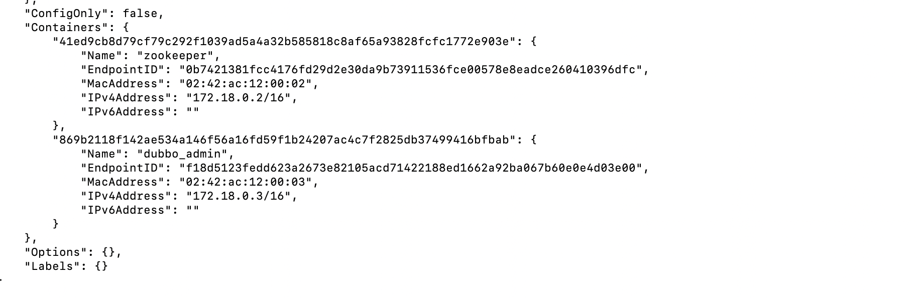 docker 启动apache/dubbo-admin 因ip不能连接zookeeper问题_dubbo-admin 127.0.0.1:2181(disconnected)-CSDN博客