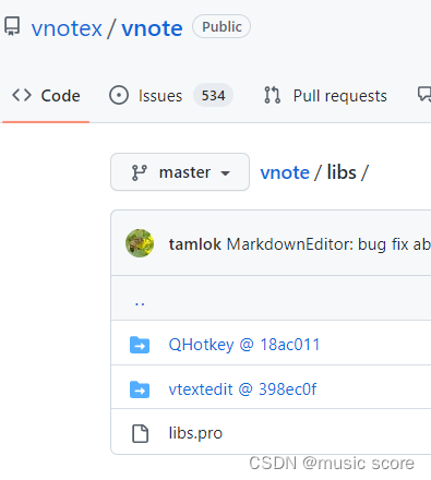 新手使用github必看——VNote项目vtextedit控件编译-CSDN博客