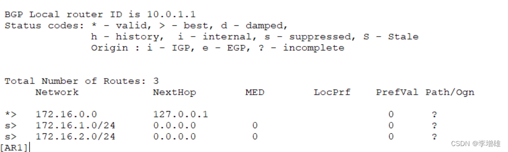 huawei -BGP路由汇总（全是干货）_怎么查看bgp的路由-CSDN博客