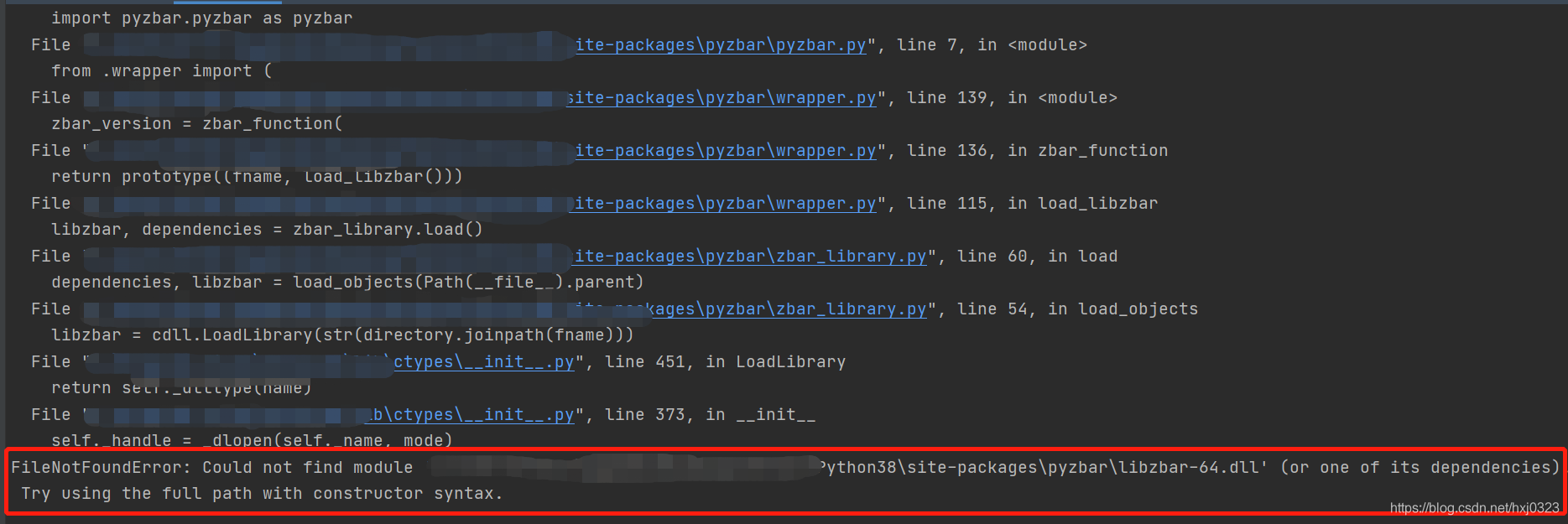 Pythonpyzbar识别二维码条形码pyzbar是什么 Csdn博客 3350
