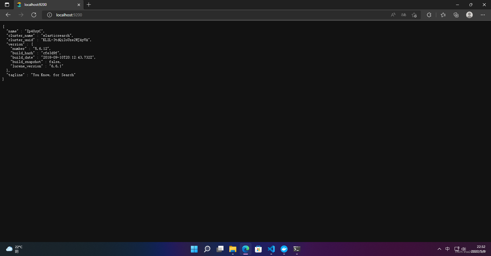 【愚公系列】2022年05月 Docker容器 Windows11上elasticsearch的安装 云社区 华为云