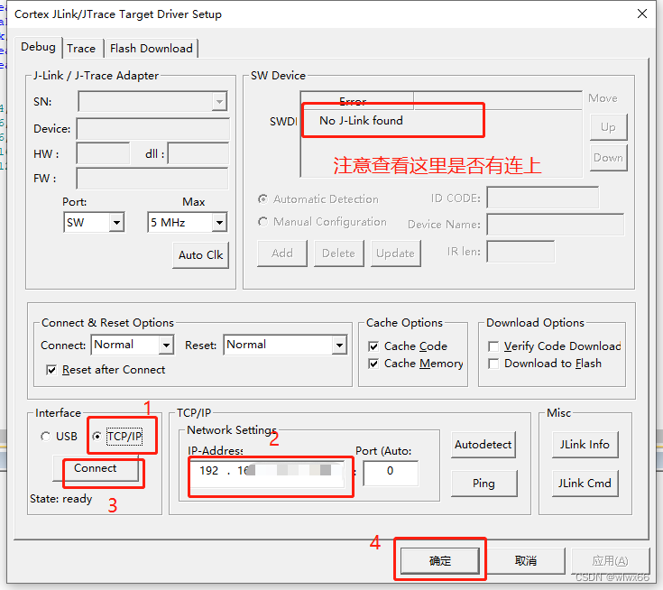 J-LINK PRO 在KEIL5 局域网下在线仿真_jlink pro-CSDN博客