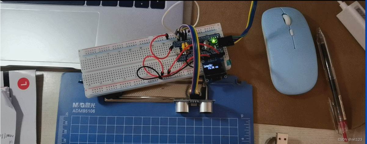 STM32进阶之HC-SR04超声波测距_hc-sr04原理图-CSDN博客