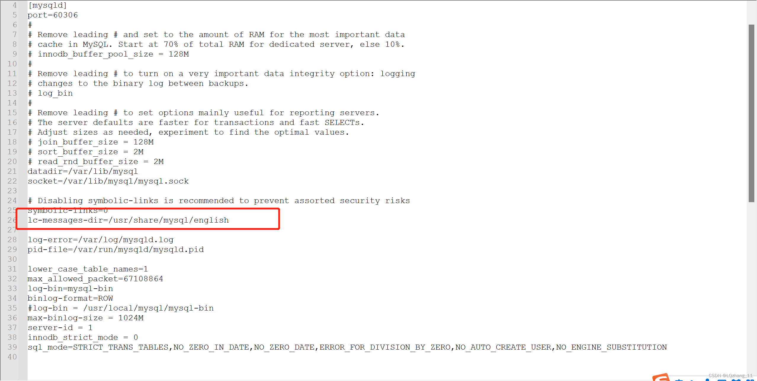 Mysql执行查询时只显示错误代码，不显示错误详细的原因Can‘t read from messagefile ‘/usr/share/mysql/english/errmsg.sys ...