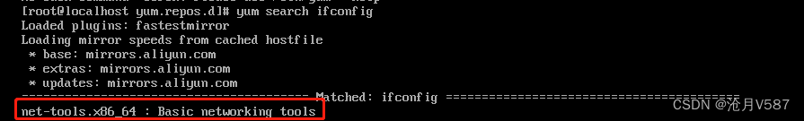 【Linux】CentOS安装ifconfig命令-CSDN博客