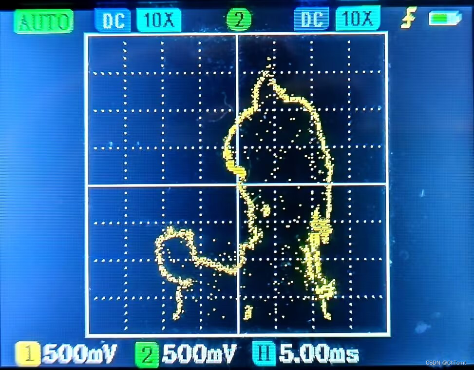使用STM32让示波器显示图片及播放动画思路的经验分享_示波器显示视频图像-CSDN博客