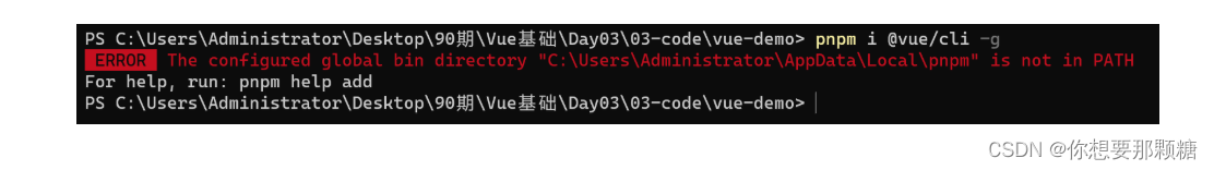 pnpm 的安装使用_全局安装pnpm-CSDN博客