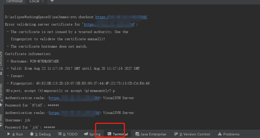 Cannot Checkout From Svnsvne170013unable To Connect To A Repository At Url ‘‘ Svne230001 