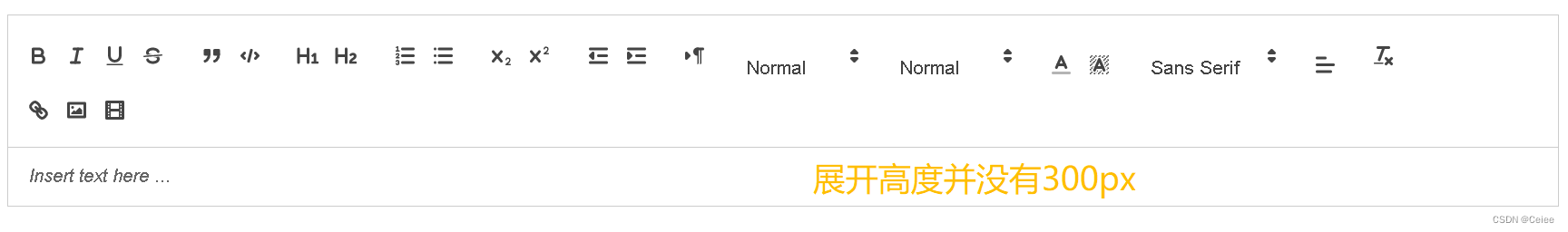 富文本编辑器vue Quill Editor 高度设置问题quill Editor 高度 Csdn博客