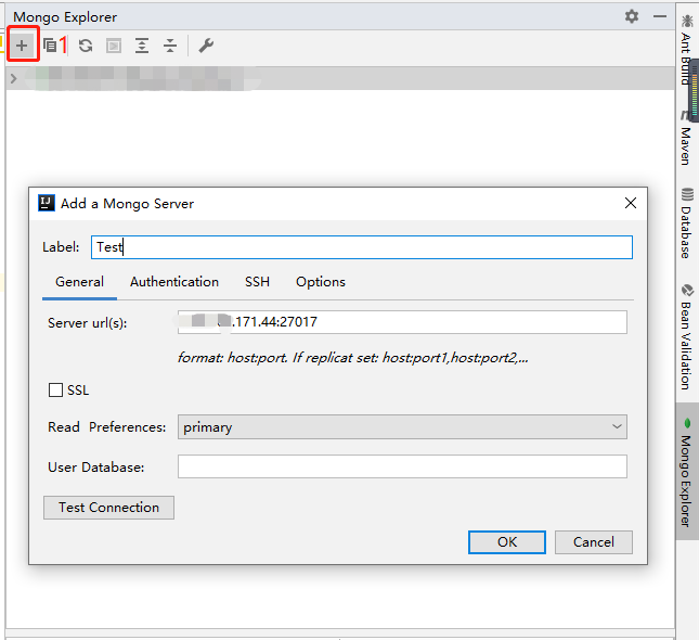 IntelliJ IDEA 配置MongoDB插件、连接MongoDB_idea mongoingdb browser插件使用教程-CSDN博客