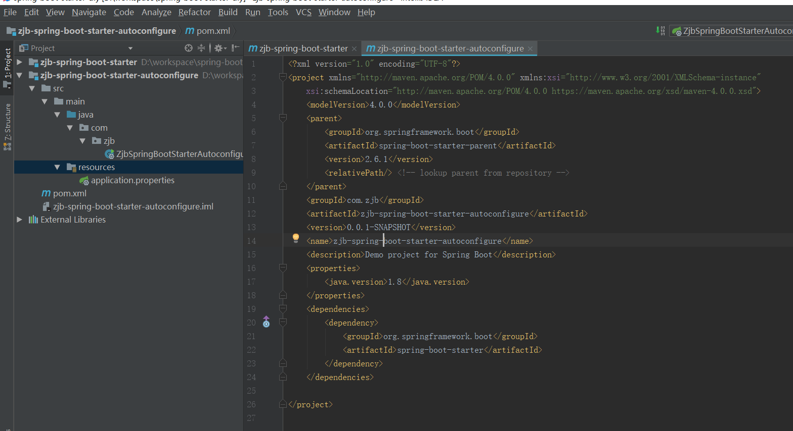 SpringBoot：自定义Starter_springboot应用篇(一):自定义starter-CSDN博客
