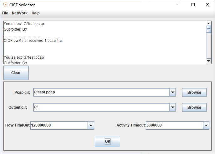 Use CICFlowMeter to resolve PCAP files - Programmer Sought