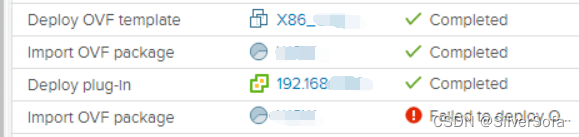 解决vcenter导入ova时报错VALUE_ILLEGAL :No supported hardware version among [vmx-14] supported_vcenter 不 ...